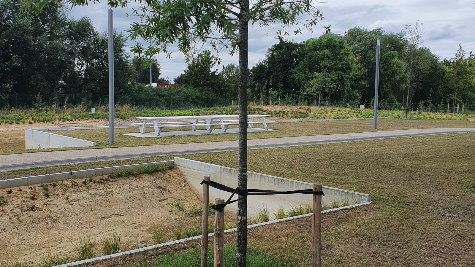 Aanleg parking in grindgazon met TerraCottem Turf | Terracottem